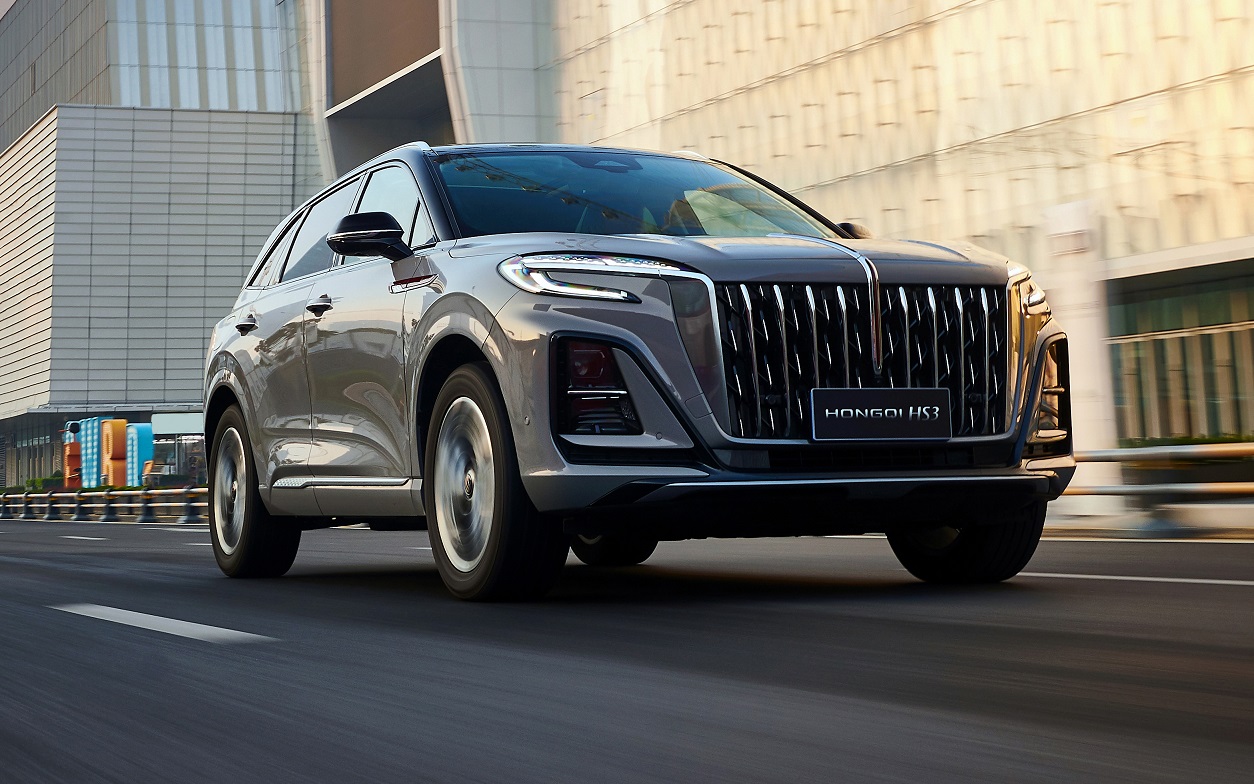 Представлена гибридная версия кроссовера Hongqi HS3